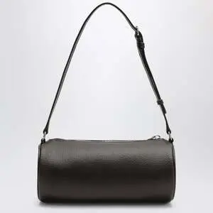 Stella McCartney Chocolate Logo Bowling Bag In Faux Leather