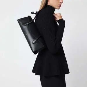 Alaïa Le Teckel Goatskin Bag - Black