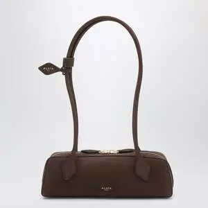 Alaïa Le Teckel Small Nubuck Bag - Brown