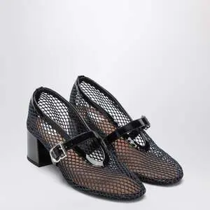 Alaïa Mary Jane 55 Midnight Mesh - Blue