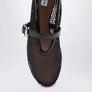 Alaïa Mary Jane 55 Midnight Mesh - Blue