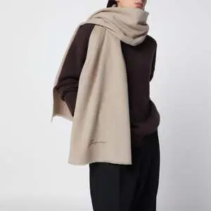 Jacquemus Wool And Cashmere Suit Scarf