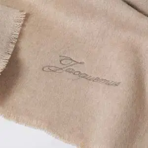 Jacquemus Wool And Cashmere Suit Scarf