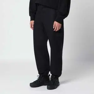 Stone Island Navy Jogging Trousers In A Wool Blend