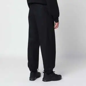 Stone Island Navy Jogging Trousers In A Wool Blend
