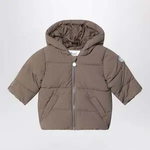 Bonpoint Brown Hooded Down Jacket
