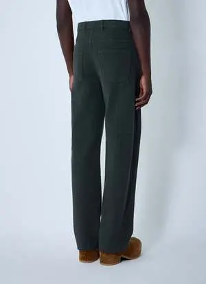 Dries Van Noten Drawstring Cotton Pants