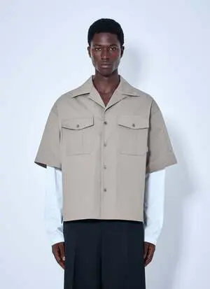 Balenciaga Short-sleeve Button-down Shirt