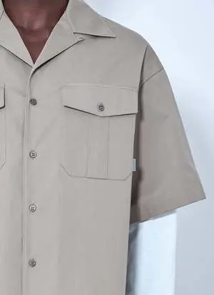 Balenciaga Short-sleeve Button-down Shirt