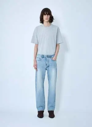 Saint Laurent Loose Straight Mid-rise Jeans