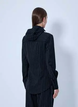 JEAN PAUL GAULTIER Hooded Striped Shirt