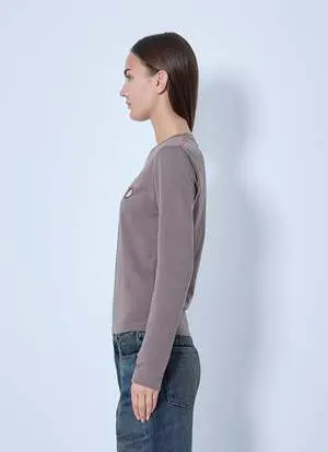 Marni Cut-out Detail Long Sleeve Top
