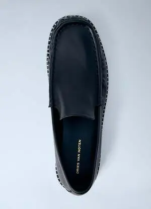 Dries Van Noten Leather Loafers