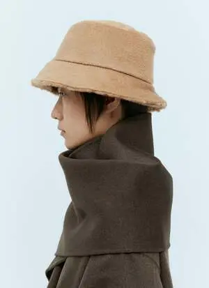 Max Mara Fiducia Teddy Lined Bucket Hat