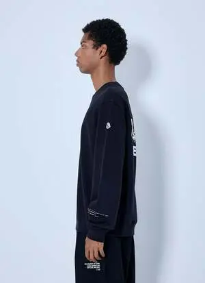 Moncler X Frgmt Hiroshi Fujiwara Logo Print Sweatshirt