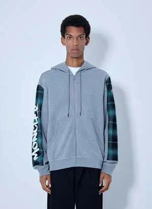 Moncler X Frgmt Hiroshi Fujiwara Hooded Zip Sweatshirt - Gray