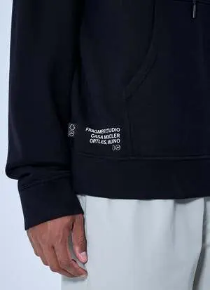 Moncler X Frgmt Hiroshi Fujiwara Hooded Sweatshirt With Patch Detail