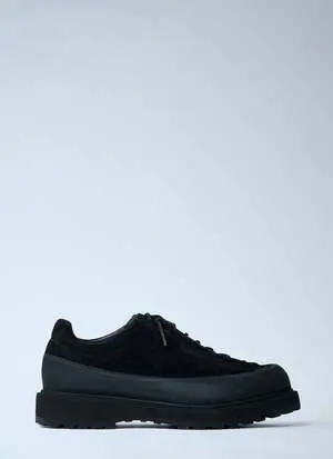 Stone Island Logo Patch Sneakers - Black