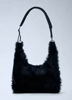 Yohji Yamamoto 3 Way Shoulder Strap Fur Bag
