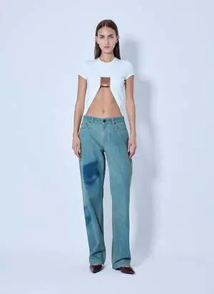 JEAN PAUL GAULTIER Wide-leg Denim Trousers