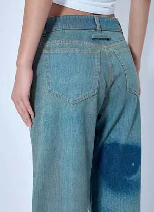 JEAN PAUL GAULTIER Wide-leg Denim Trousers