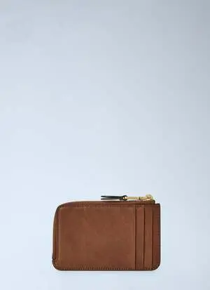 Miu Miu Oak Nappa Leather Envelope Card Holder