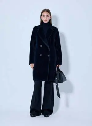 Max Mara Roseto Alpaca And Wool Coat
