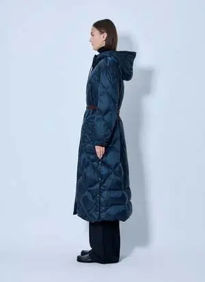 Max Mara Quilted Hooded Puffer Coat