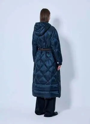 Max Mara Quilted Hooded Puffer Coat