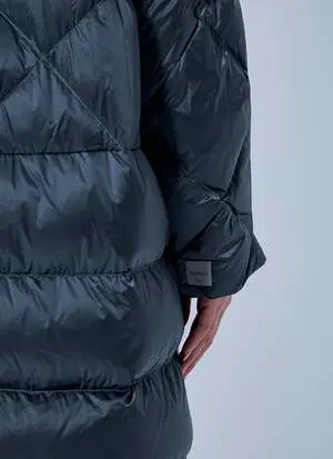 Max Mara Quilted Hooded Coat