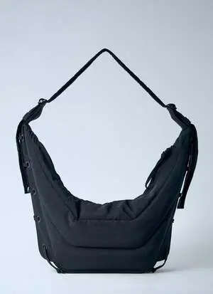 LEMAIRE Medium Soft Game Shoulder Bag - Black