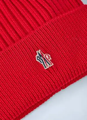 Moncler Ribbed Knit Beanie