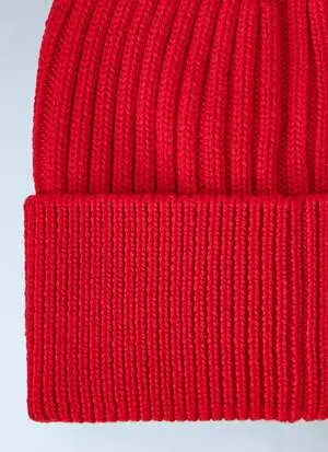 Moncler Ribbed Knit Beanie