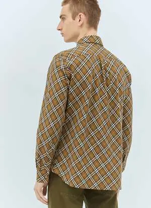 Burberry Check Cotton Shirt