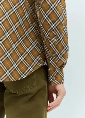 Burberry Check Cotton Shirt