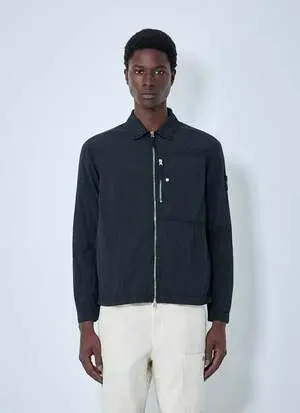 Stone Island Zip-front Technical Jacket - Black