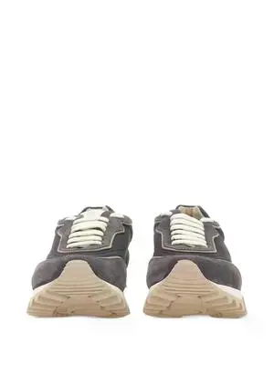 Eleventy Suede-panelled Sneakers
