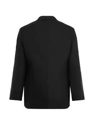 Auralee Double-breasted Shawl-collar Blazer