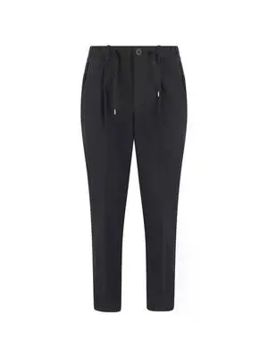 Herno Drawstring Pleated Trousers