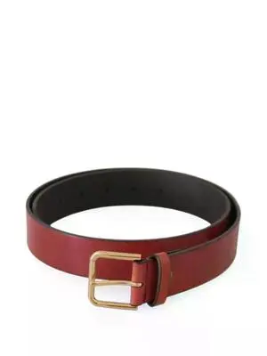 Dolce & Gabbana Logo-engraved Leather Belt
