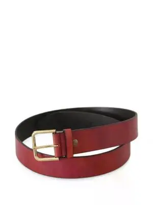 Dolce & Gabbana Logo-engraved Leather Belt