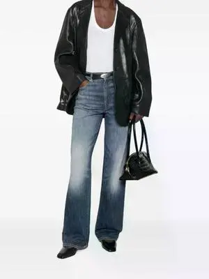 SEVEN Stovepipe Mid-wash Jeans - Blue