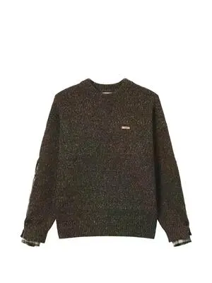 Izzue Marl-knit Sweater - Brown