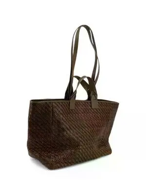 IBELIV Medium Elmio Woven Shoulder Bag - Brown