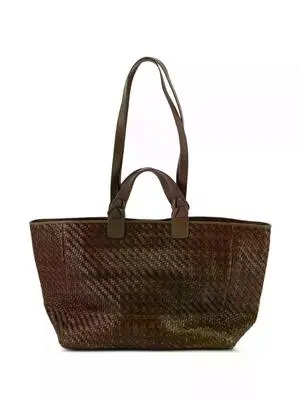 IBELIV Medium Elmio Woven Shoulder Bag - Brown