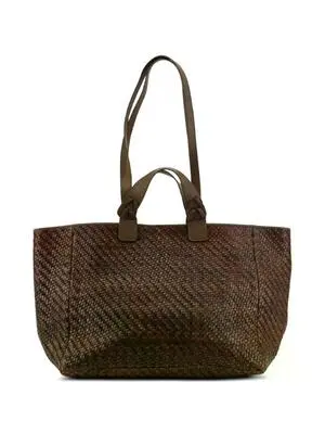 IBELIV Medium Elmio Woven Shoulder Bag - Brown