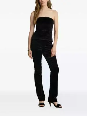 Ralph Lauren Korette Velvet-effect Trousers