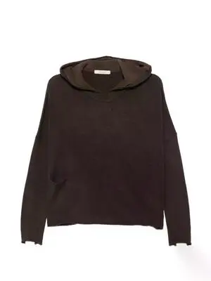 Kristensen Du Nord Cashmere-wool Hoodie Sweater - Brown