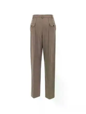 Fabiana Filippi Stitched-crease Straight-leg Trousers