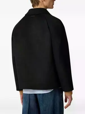 LARDINI Raglan-sleeve Boxy-fit Jacket
